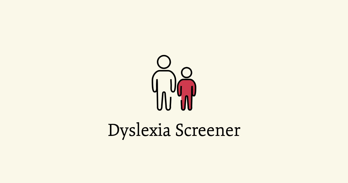 Dyslexia Screener - Training & Data Support - GL Assessment